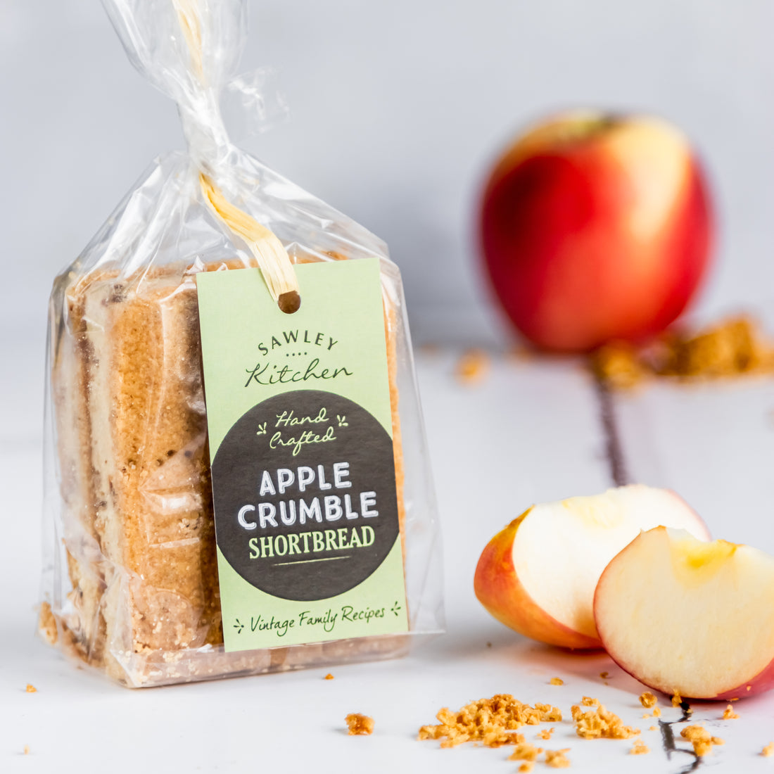 Apple Crumble Shortbread – Sawley Kitchen