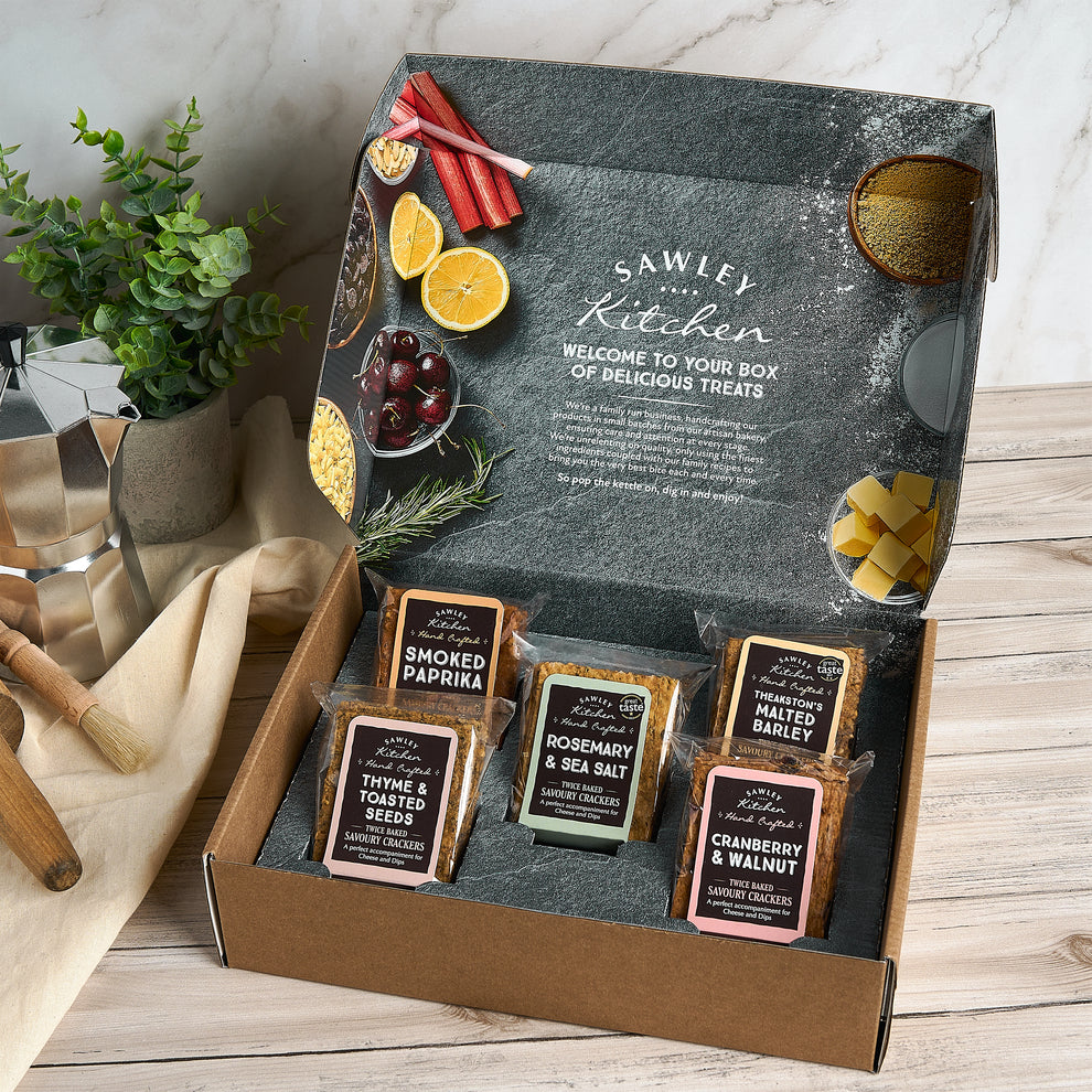 Savoury Cracker Gift Box – Sawley Kitchen